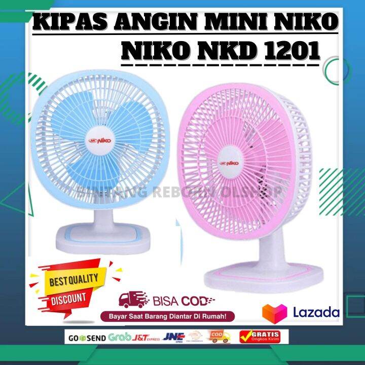 Niko Kipas Angin Meja 12 Inch / Desk Fan NKD 1201 Merupakan kipas angin ...