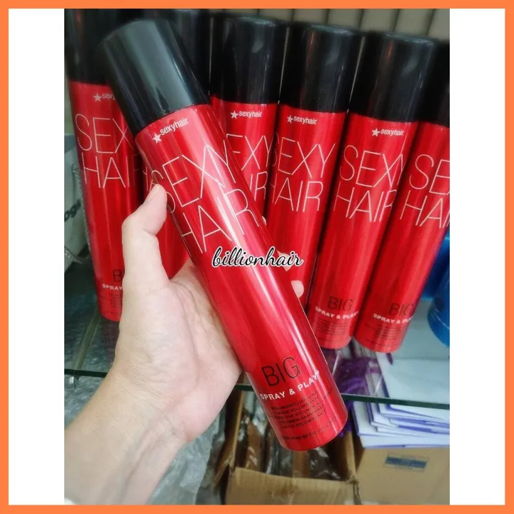 จัดส่งฟรี Sexyhair B spray & play volumizing hair spray 300ml สเปรย์ยอด ...