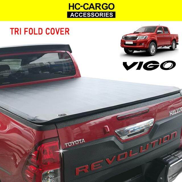 HC-Cargo Toyota Hilux Vigo Tri-Fold Cover | Lazada