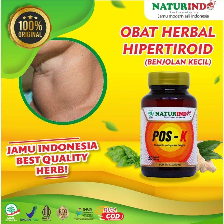 Obat Gondok Hipertiroid Benjolan Dileher Tumor Kelenjar Tiroid Getah ...