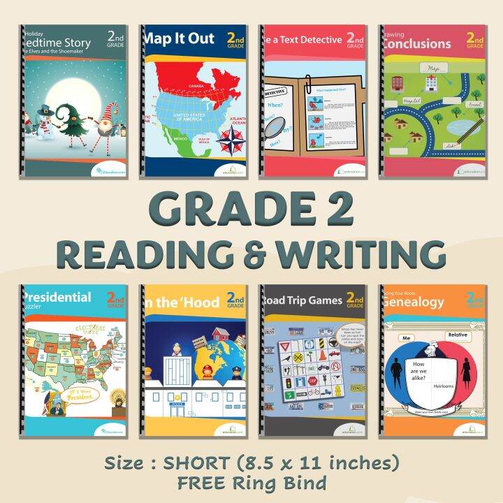 GRADE 2 READING & WRITING (Worksheets / Workbooks) | Lazada PH