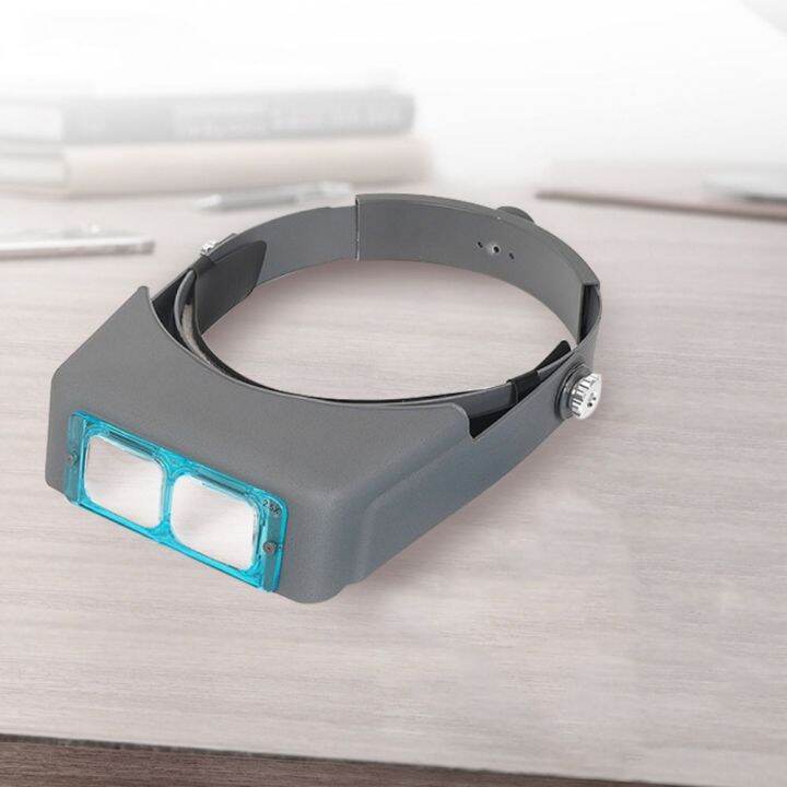 ARINTA Professional 2.5x Optivisor Single Lens Hands Free Eye Loupe ...