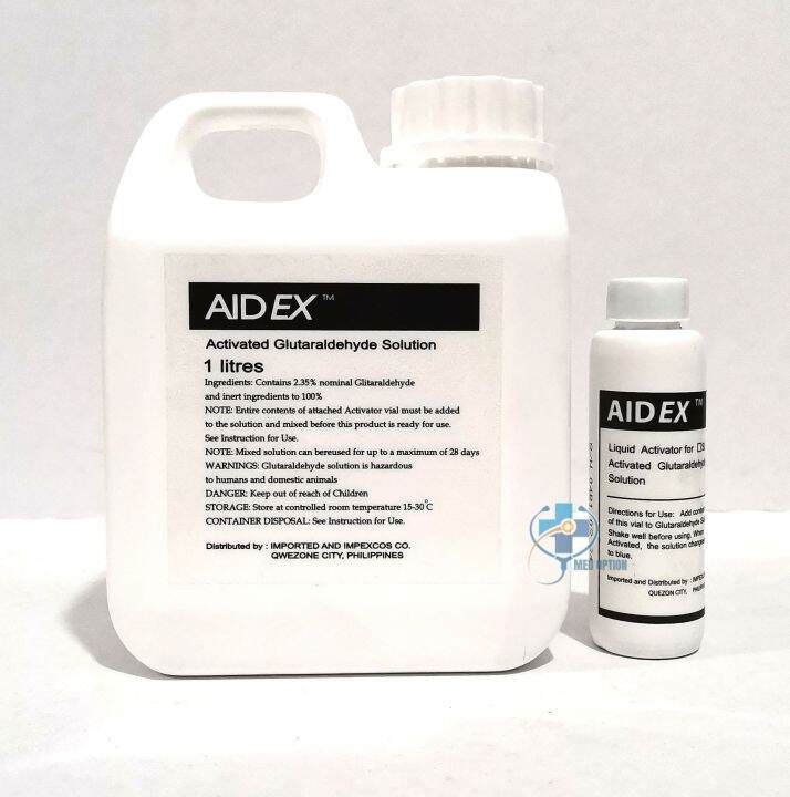 Sterilizing Disinfecting Solution, AIDEX LITER | Lazada PH