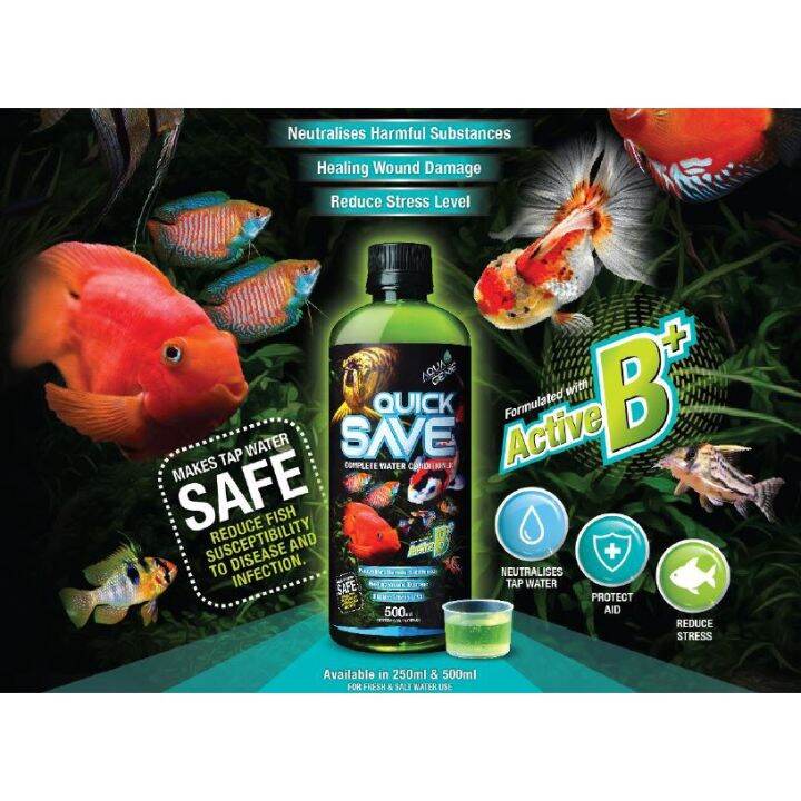 Aqua Genie Quicksave Complete Water Conditioner Antichlorine | Lazada