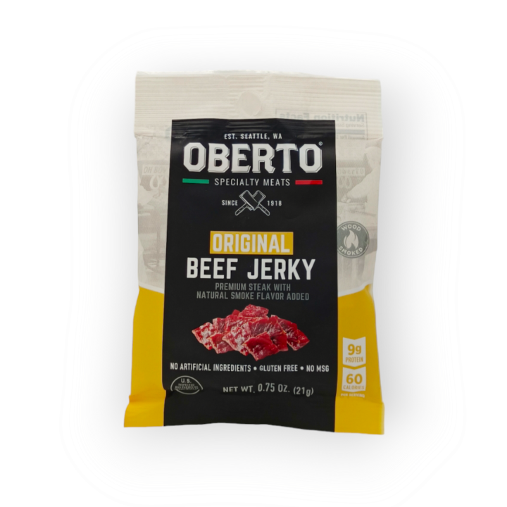 (USA) Oberto Beef Jerky. Original. 21 grams. | Lazada PH