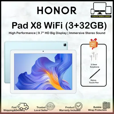 Spesifikasi dan harga Honor Pad X8 di Malaysia - TechNave BM