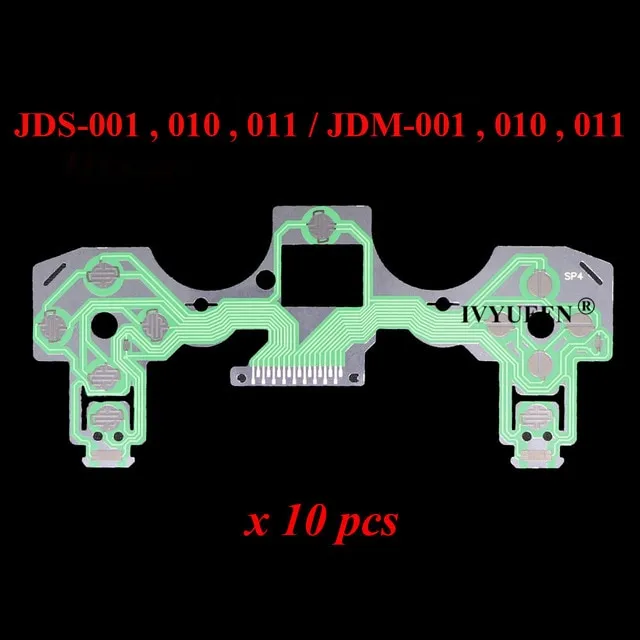 IVYUEEN 10 PCS for Dualshock 4 PS4 DS4 PRO Slim Controller Conductive ...