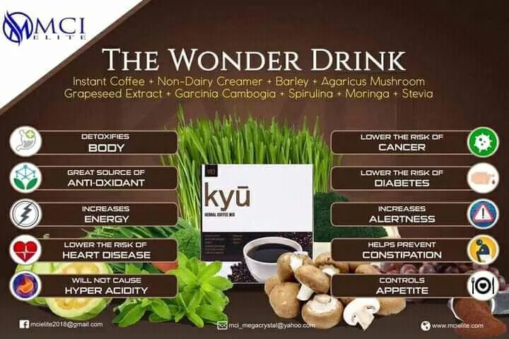 MCI ELITE KYU - Herbal Coffee Mix | Lazada PH