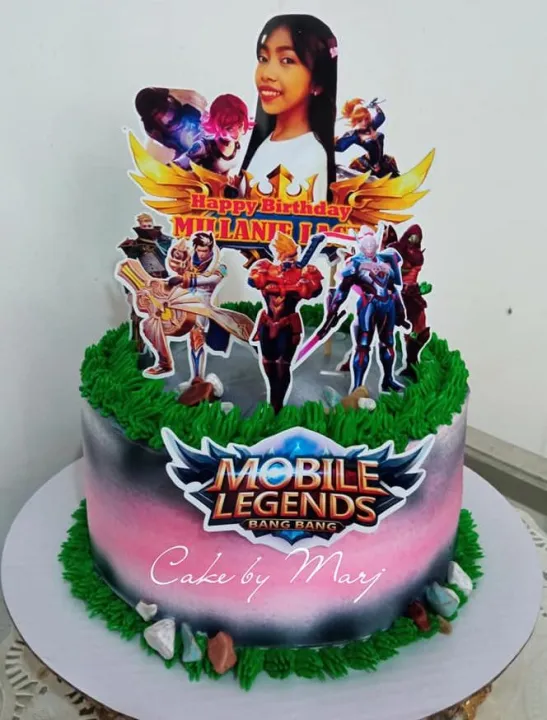 Mobile Legends Theme Cake Topper (D2) | Lazada PH