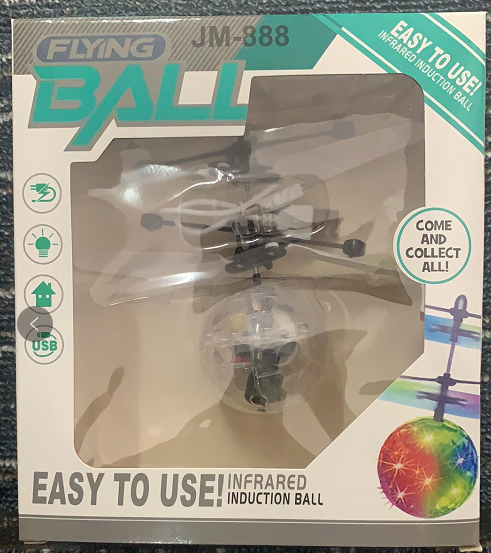 Hand Induction Control Flying Ball Toy with Infrared Sensor, USB Charge ...