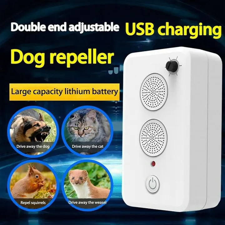 Safe Ultrasonic Electronic Anti Dog Barking Device Repeller Strong Pet ...