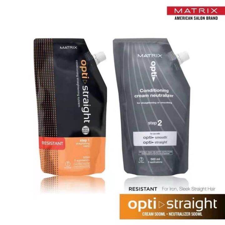 Matrix Opti Straight Rebond Set (500ml each) | Lazada PH