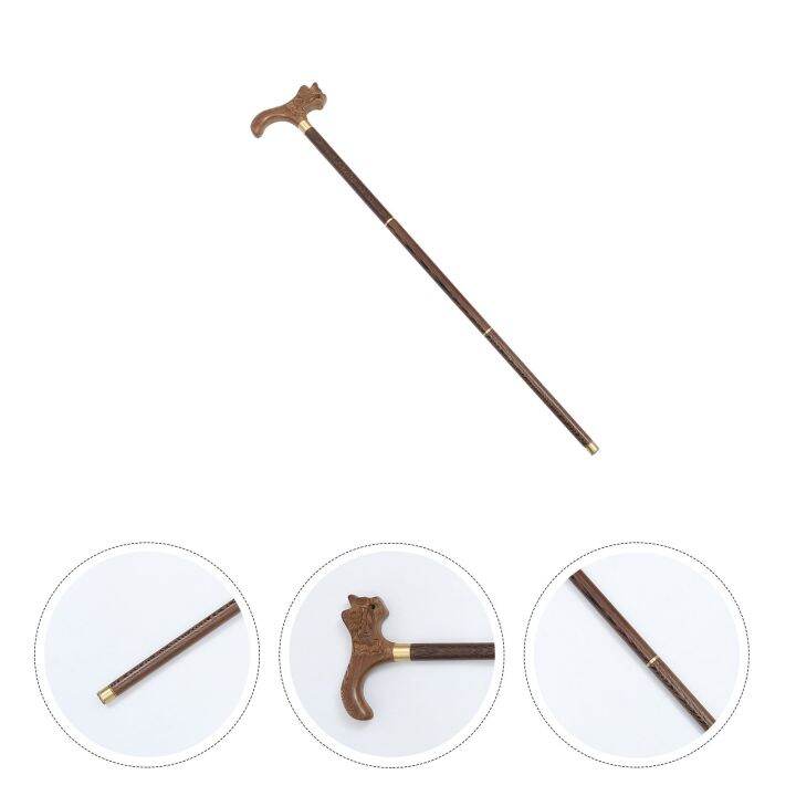 Walking Cane Stick Pole Elderly Hiking Poles Trekking Sticks Detachable ...