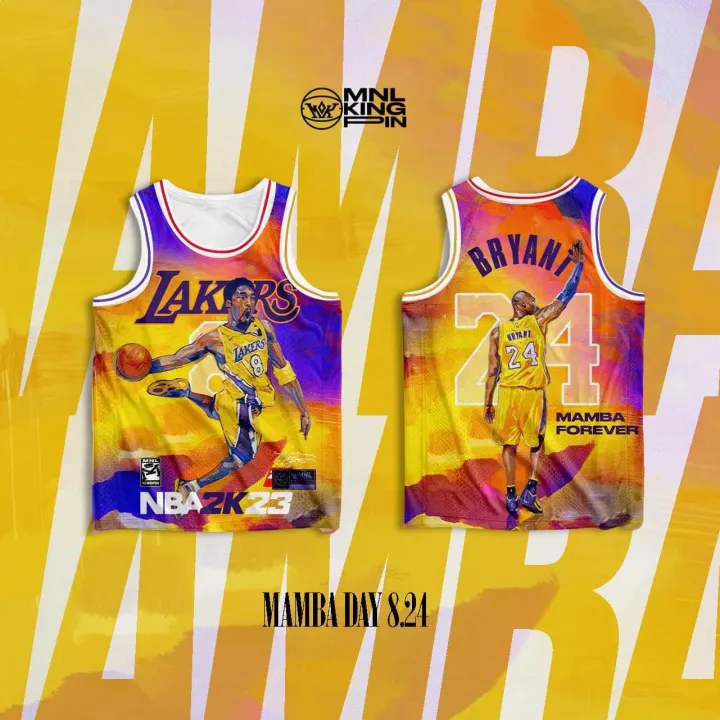 Kobe Bryant 2k23 Mamba Day Jersey | Lazada PH