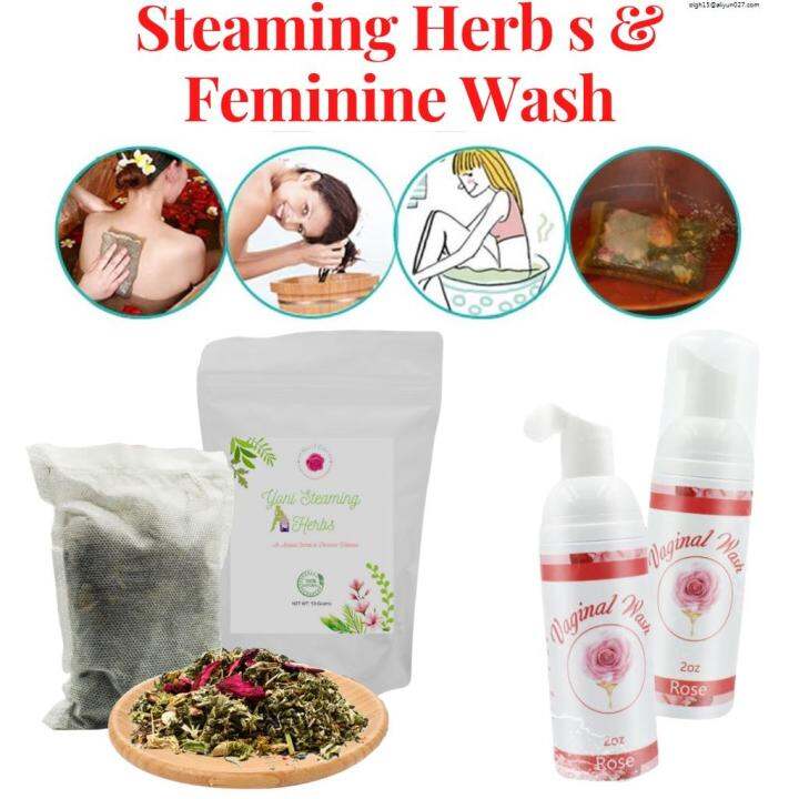 feminine odor feminine BUNDLE Steaming Herbs + Feminine Wash Clarifying ...