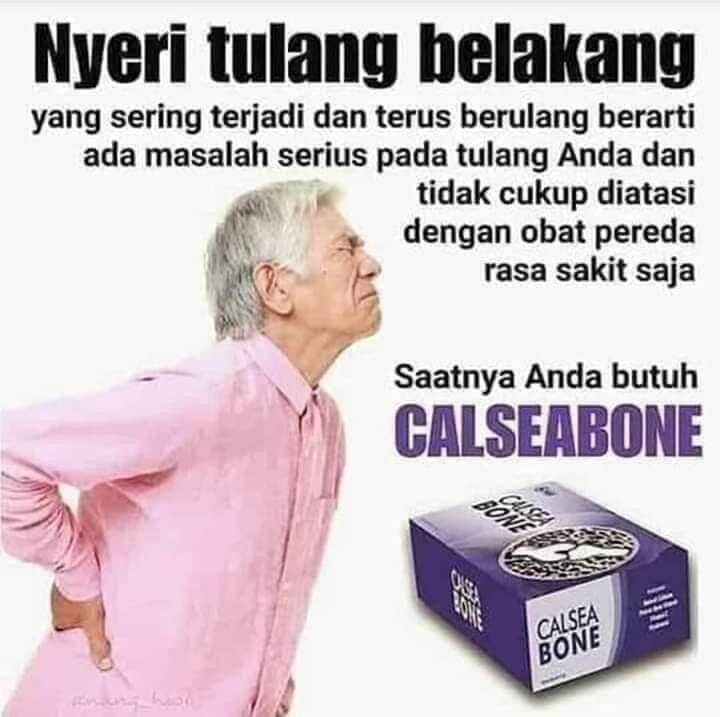 Calseabone Hwi 1 Kotak Isi 15 Sachet Peninggi Badan Patah Tulang Saraf ...