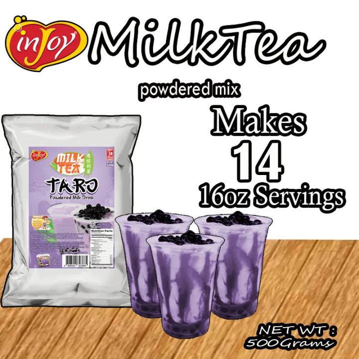 Injoy Milk Tea Taro Flavor 500g | Lazada PH