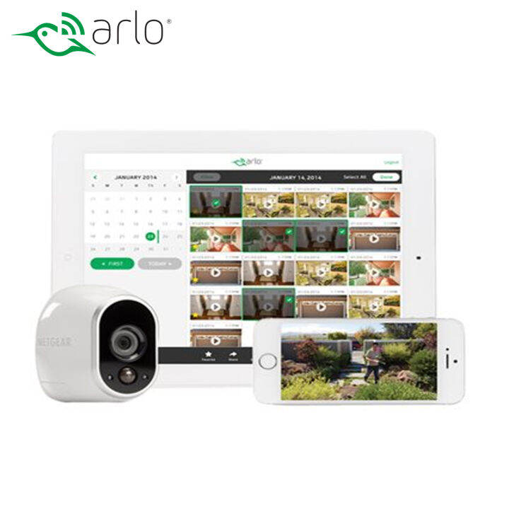Arlo HD Security Camera 720P Wireless - กล้องรักษาความปลอดภัยแบบไร้สาย ...