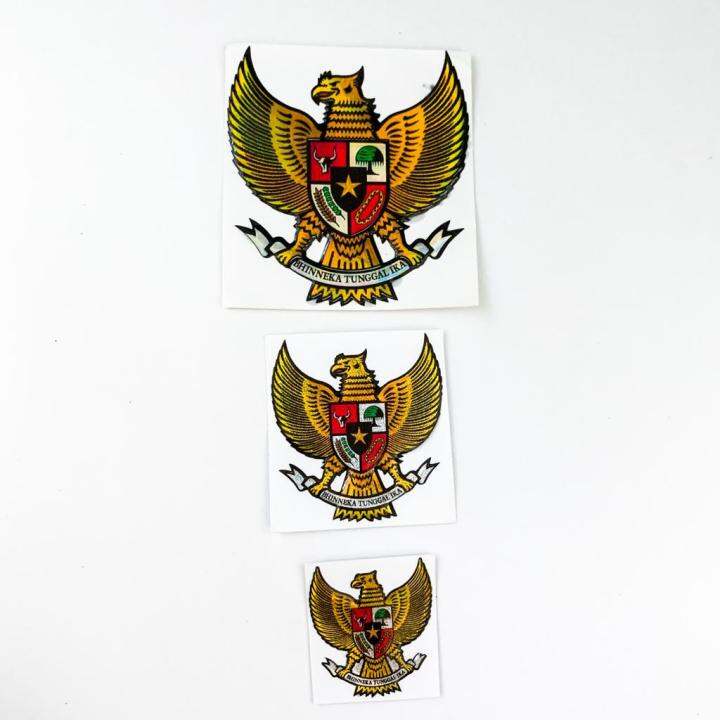 STICKET GARUDA PANCASILA TIMBUL,STICKER COATING | Lazada Indonesia