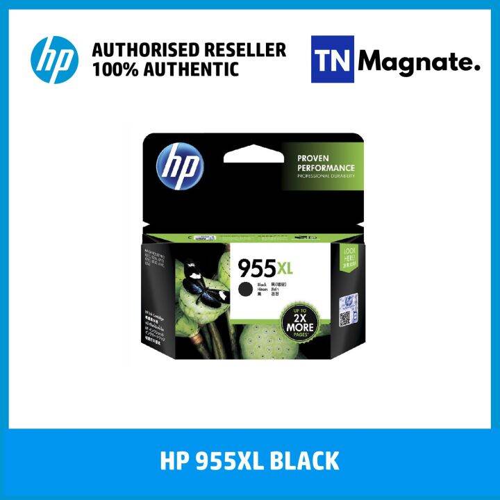 [หมึกพิมพ์] HP 955XL [L0S72AA] High Yield Black Original Ink Cartridge ...
