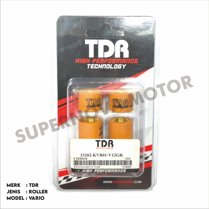 ROLLER TDR RACING ROLLER CVT VARIO, BEAT FI, SCOOPY BERAT 7 / 8 / 9 ...