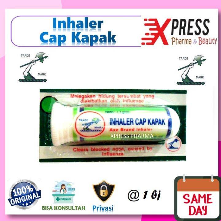 ⚡XPRESS⚡ INHALER CAP KAPAK axe vicks brand Viks Menthol Hidung Zr Pilek ...