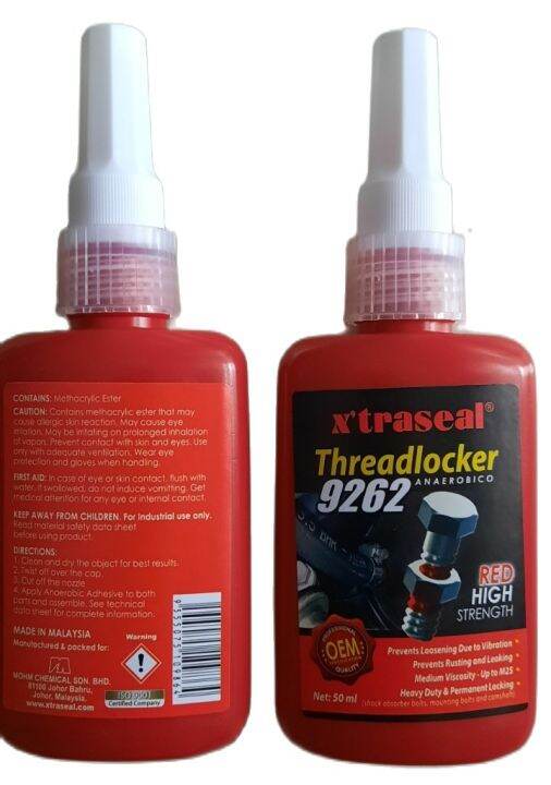 Combo 2 tuýp KEO KHÓA REN, CHỐNG THÁO BULONG THREADLOCKER 9262 [50ml ...