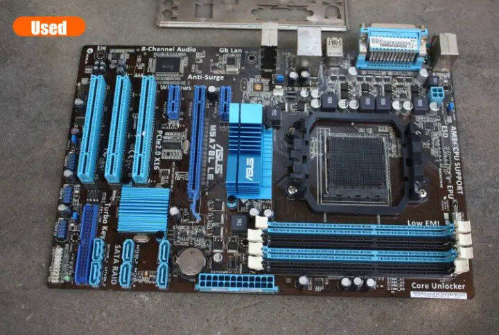Used M5A78L LE Original Desktop Motherboard AMD 760G Socket AM3+ DDR3 ...