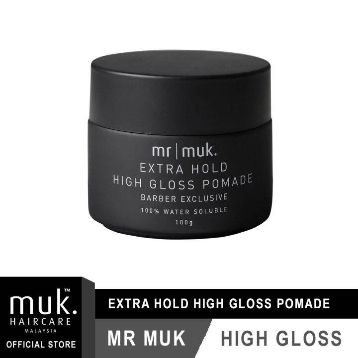 Mr MUK Extra Hold Pomade (Extra Hold, High Gloss) - Hair Styling (AWARD ...