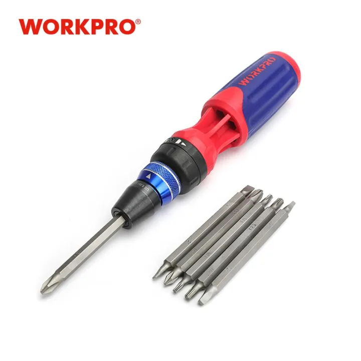 Workpro ไขควงเฟืองล้อ12ในชุดไขควง,ไขควงไขควงกลไกโหลดเร็วชุดดอกไขควง S2 | Lazada.co.th