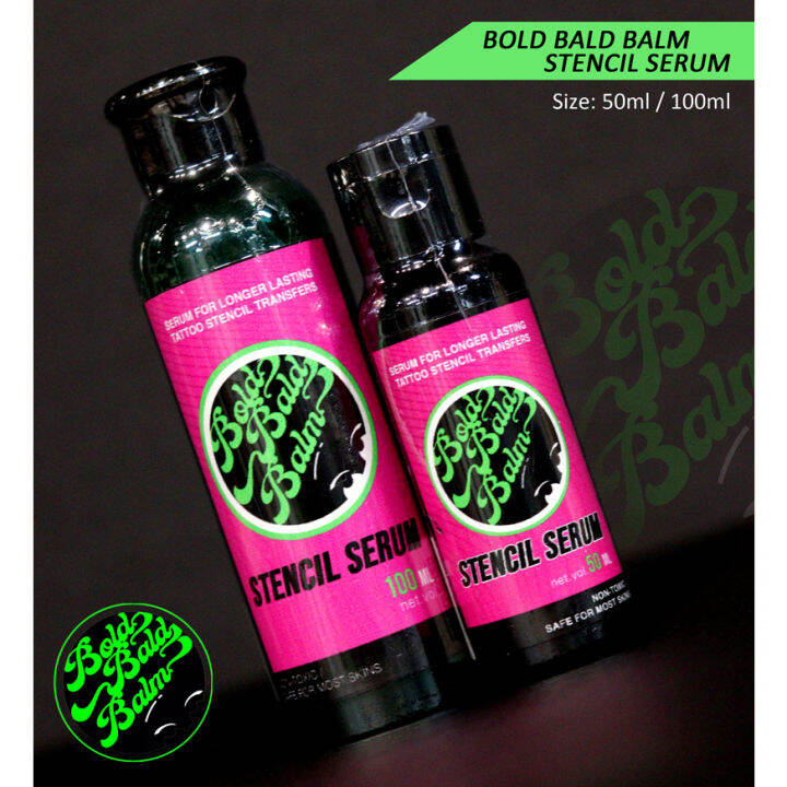 BOLD BALD BALM STENCIL SERUM 50ml | 100ml | Lazada PH
