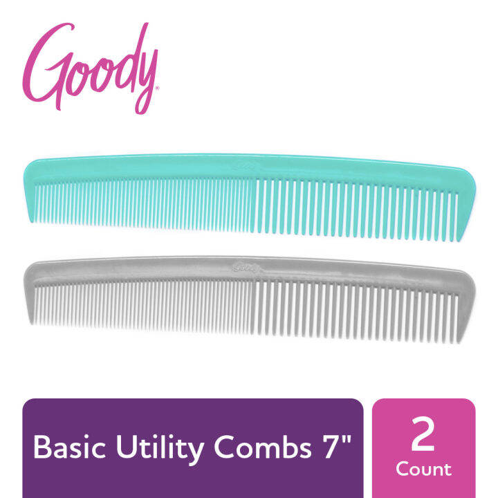 Goody Basic Utility Hair Combs 7", 2ct | Lazada PH
