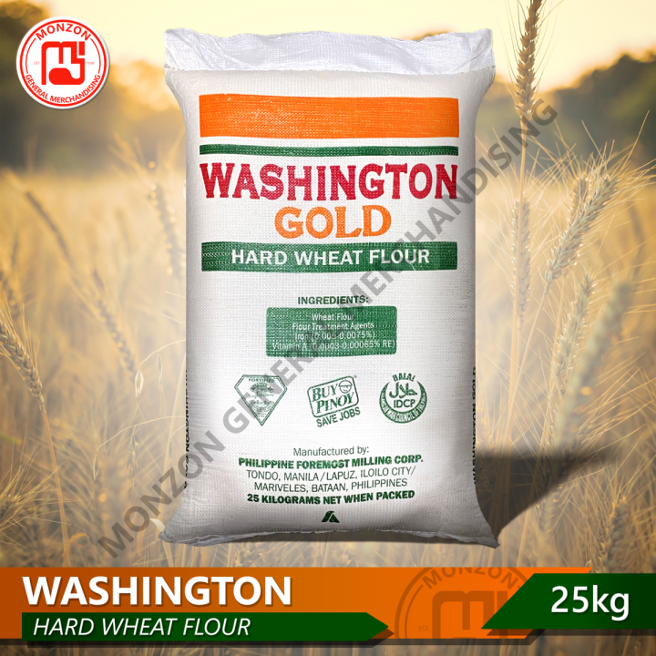 Washington Gold Hard Wheat Flour 25kg | Lazada PH