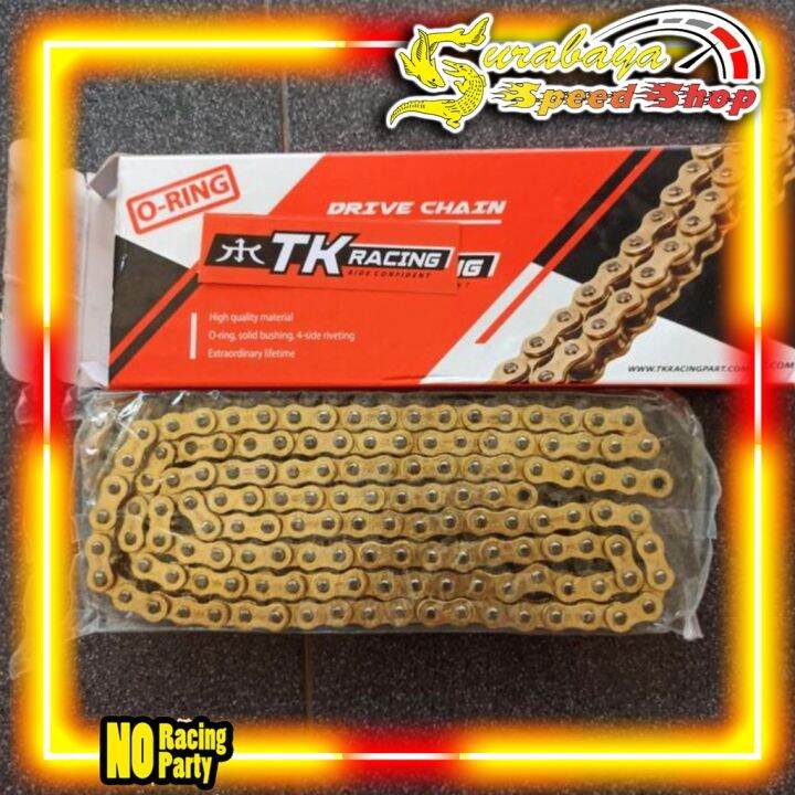 TK Rantai Gold Emas Oring O Ring 428 HPO 130L 140L Original TK Racing | Lazada Indonesia