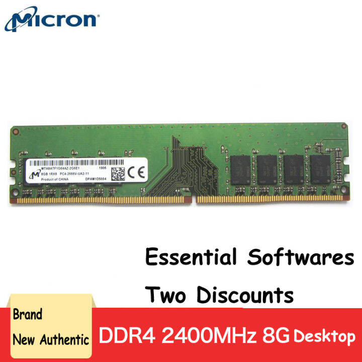 Micron RAM DDR4 4GB 8GB 2133MHZ 2400MHZ 2666MHZ 3200MHZ Dimm Desktop ...