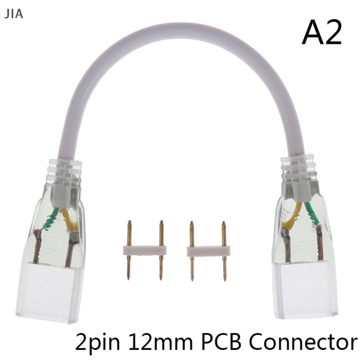 JIA 2pin Led Corner Connector RGB straight Connector middle Double ...