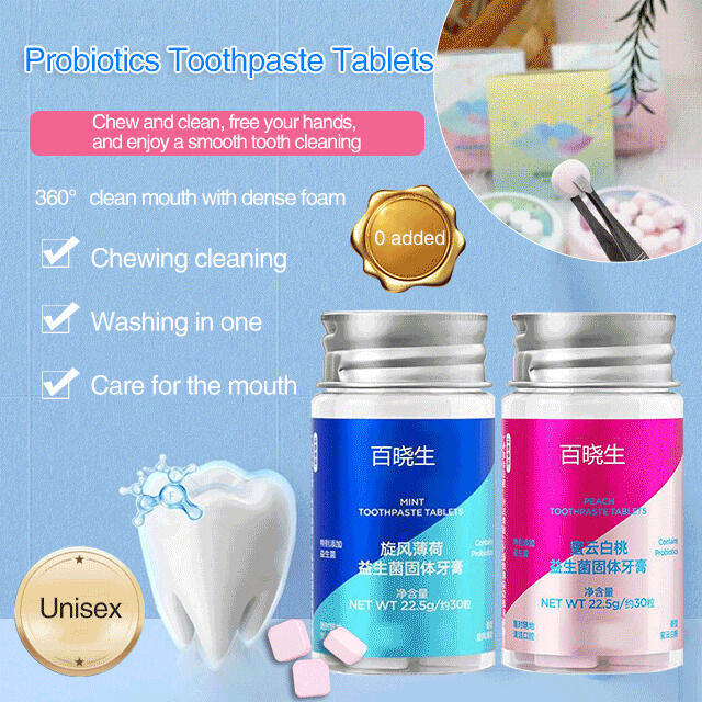 Lonice Store [Popular] Probiotics Toothpaste Tablets | Lazada PH