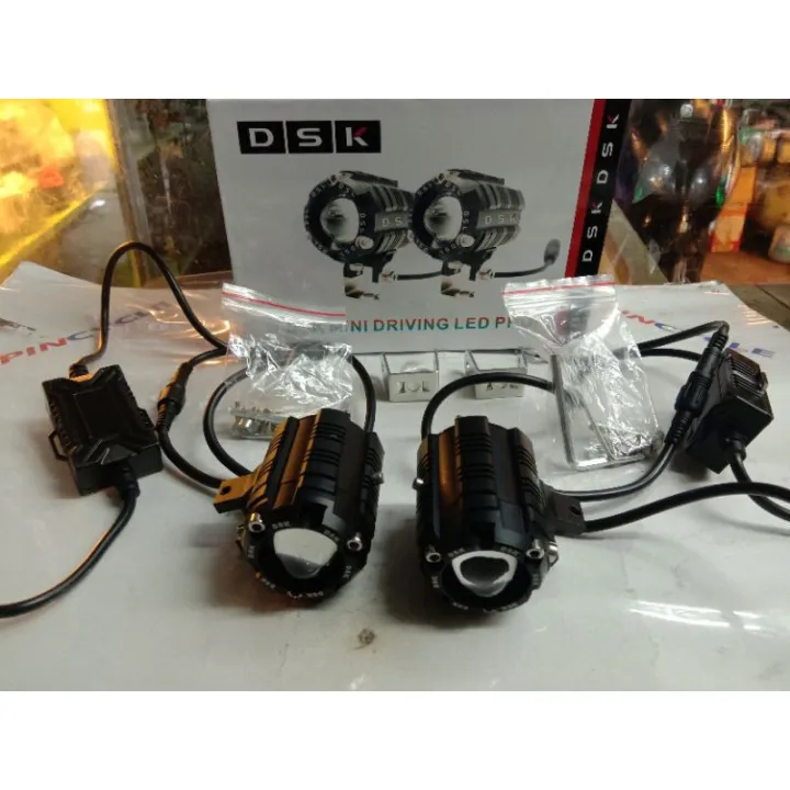 MINI DRIVING LIGHT V5 AND V2 DSK Yellow/white Night ripper | Lazada PH