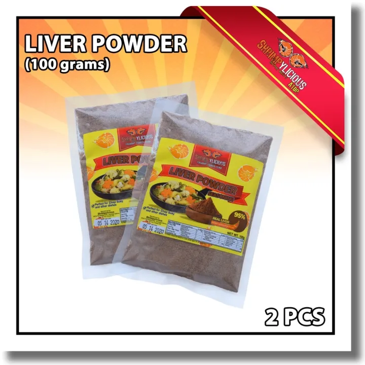 Shrimpylicious 2 pcs Pork Liver Powder 100grams/pack ( Other ...