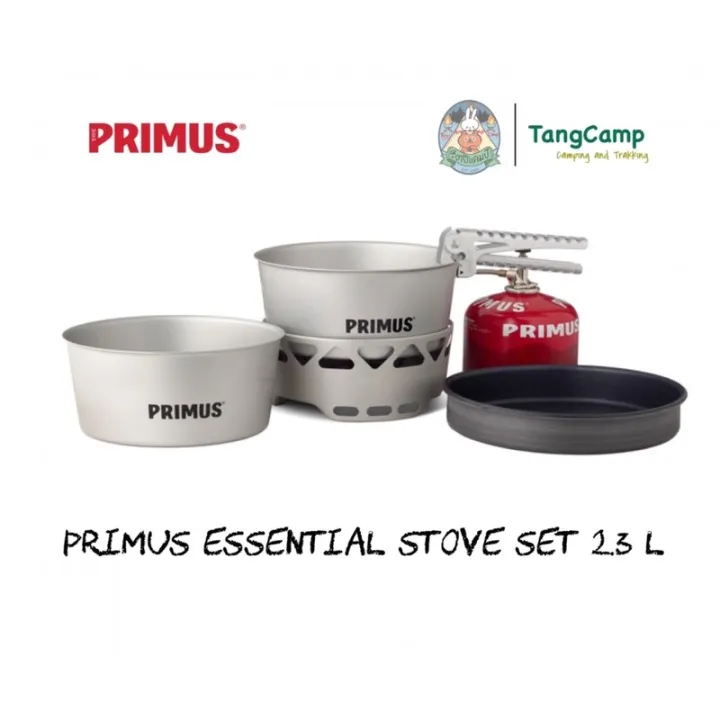 Primus Essential Stove Set 2.3 L ชุดหม้อพรีเมี่ยมคุณภาพสูง | Lazada.co.th