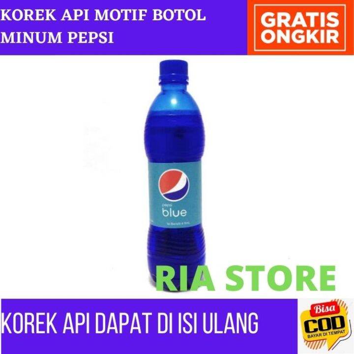 Korek APi Model Botol Minuman Sprite Hijau Lighter - Souvenir Hadiah ...