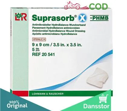 Suprasorb X + Phmb 9x9cm spon luka 1lembar | Lazada Indonesia