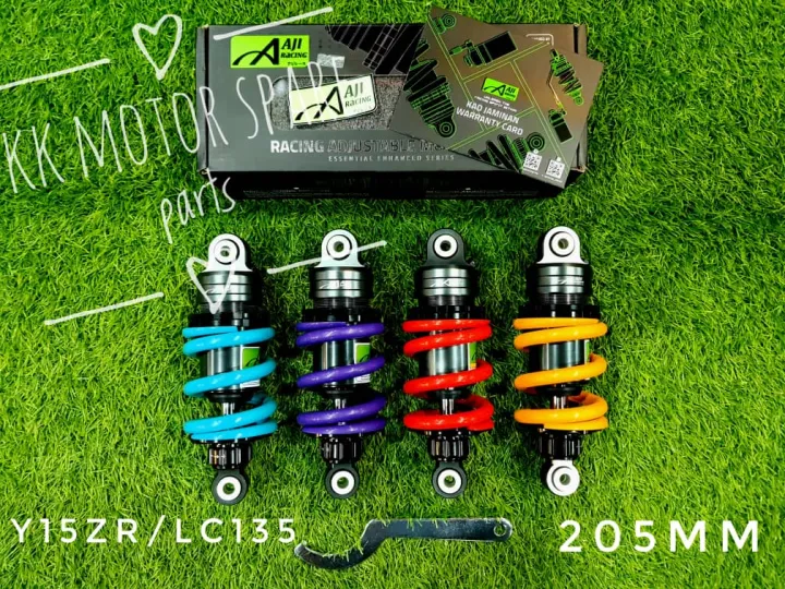 YAMAHA Y16ZR / Y15ZR / LC135 AJI RACING MONOSHOCK 205MM ADJUSTABLE MONO | Lazada