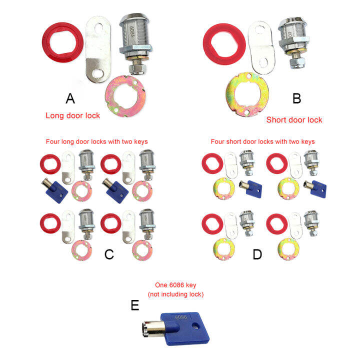 Universal Coin Operated Arcade Game Lock Cylinder Vending Machine ...