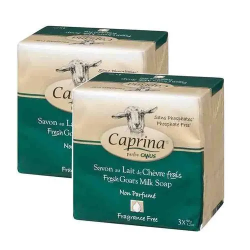 Caprina Fresh Milk Non Perfume Soap 2 Pack (3's per pack) | Lazada PH