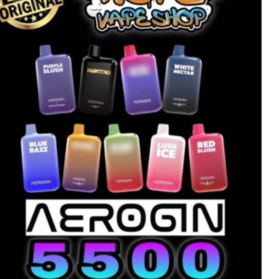 vape [LEGIT] AEROGIN 5500 (Viscocity X Aerogin) (Rechargeable ...
