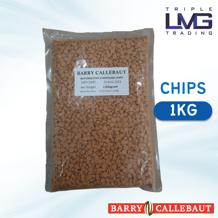 BUTTERSCOTCH COMPOUND CHIPS (BARRY CALLEBAUT) | Lazada PH