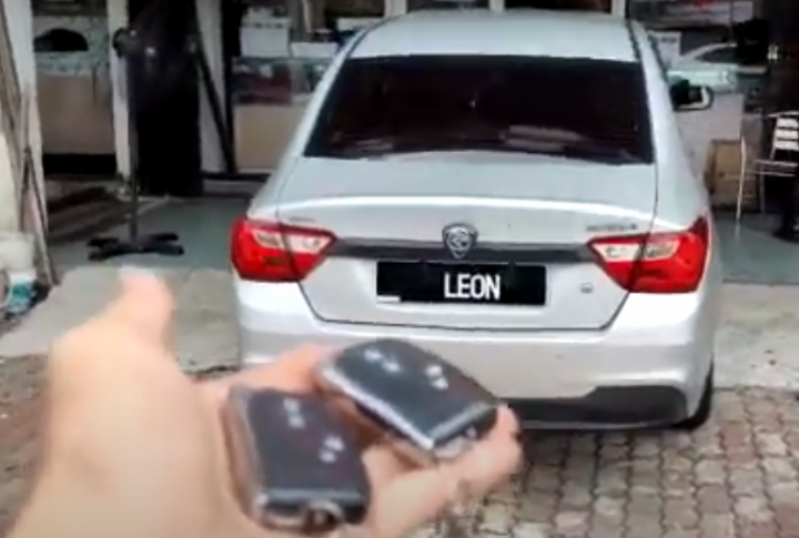 Leon Proton VVT Saga PKE Fully Keyless Entry Intelligent Smart Alarm ...