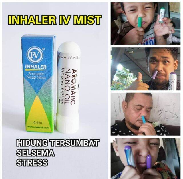 INHALER IV MIST ORIGINAL HQ UNTUK HIDUNG TERSUMBAT / SELSEMA | Lazada