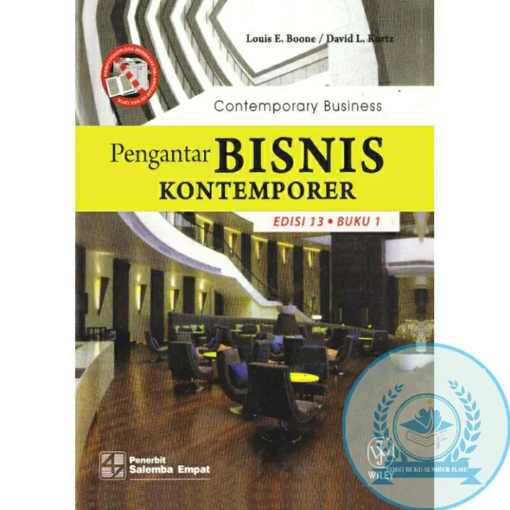 PENGANTAR BISNIS KONTEMPORER EDISI 13 BUKU 1 - LOUIS E. BOONE | Lazada ...